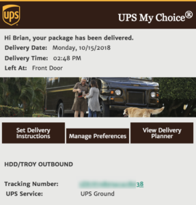 Combatting Dreaded Porch Pirates With UPS My Choice