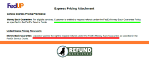 FedEx Money-Back Guarantee Waiver - Is it worth it?
